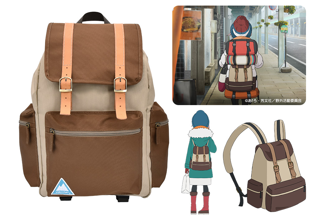 Newly-released Yuru Camp “Nadeshiko Backpack season2ver.” is a faithful ...