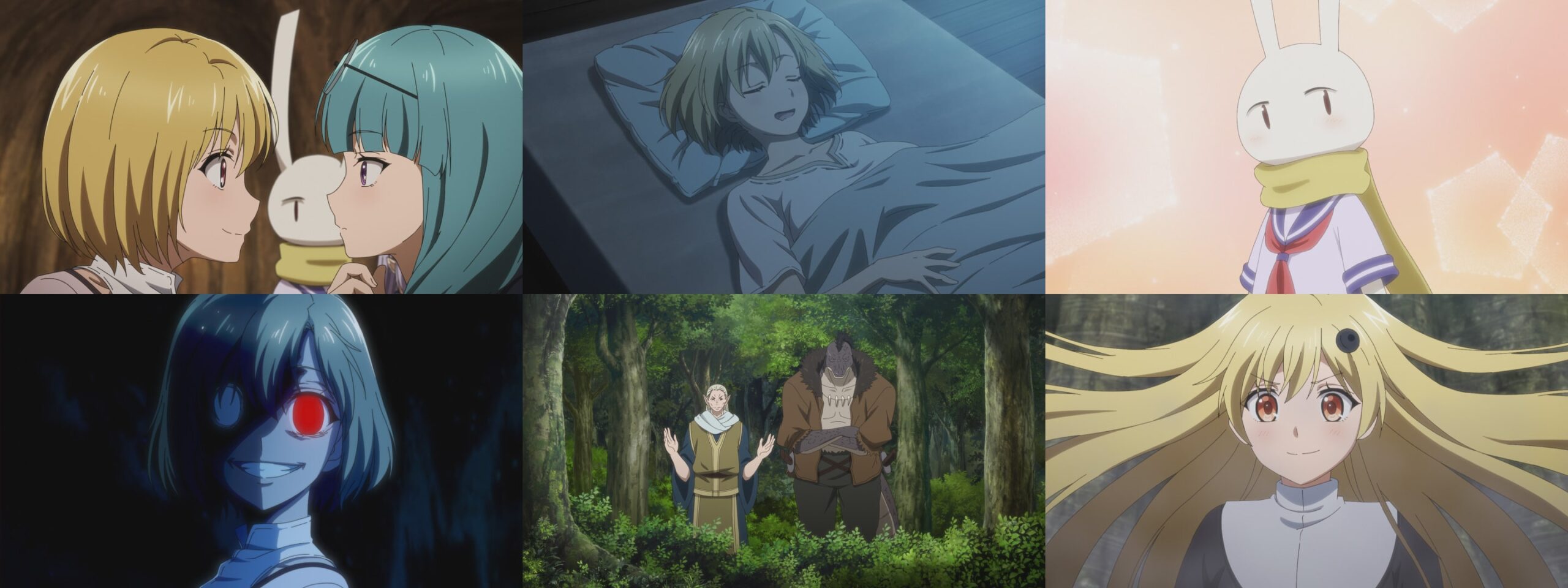 Sally asks Winnie to teach her how to use magic. TV anime Peach Boy ...