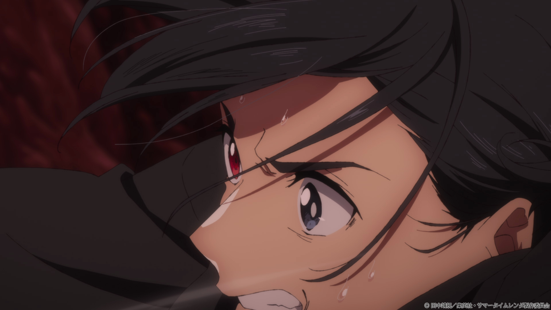 With the darkness cut open, Shinpei and Ushio firmly join hands and ...